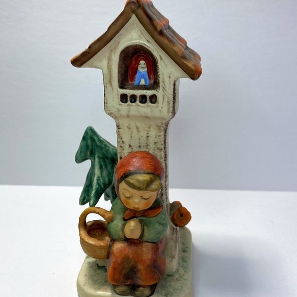 Hummel | Other | Hummel Goebel Figurine Worship 84 Praying Girl In The ...
